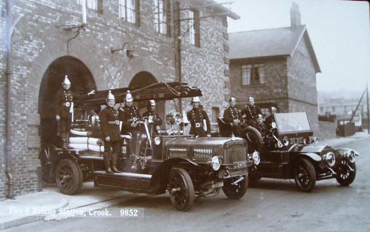 Fire Engines Photos - Fire and Rescue Station, Crook, Co Durham