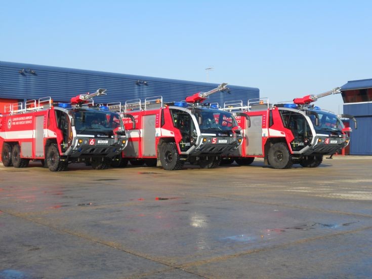 Fire Engines Photos - Ready for action Gatwick Airport