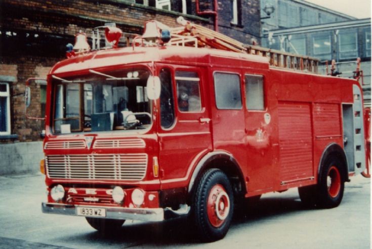 Fire Engines Photos - AEC Pump Escape, Belfast.