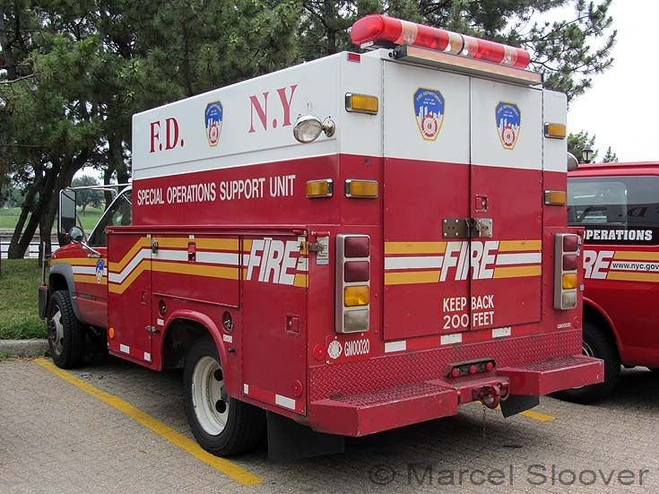 GMC Special Operations Support Unit back