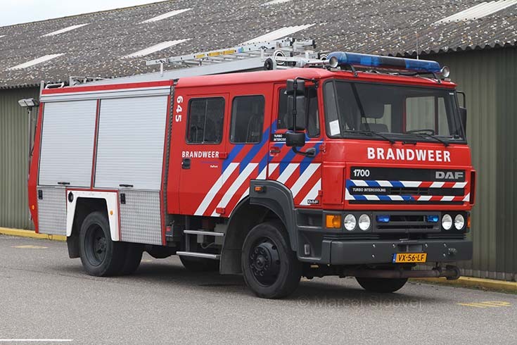 Fire Engines Photos - Dupont Dordrecht DAF 1700 VX-56-LF