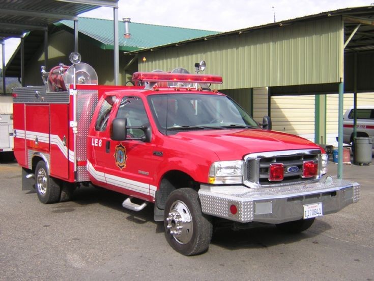 Fire Engines Photos - Cal Fire / CDF Fire Ford Brush Fire Truck