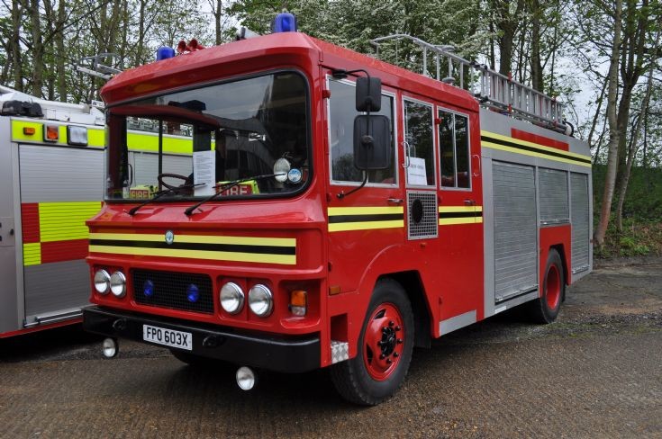 Fire Engines Photos - Bedford fire Engine FPO 603X