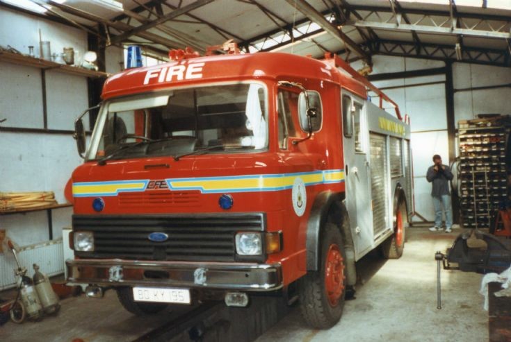 Fire Engines Photos - Kerry Fire Brigade Ford D / CFE Appliance.