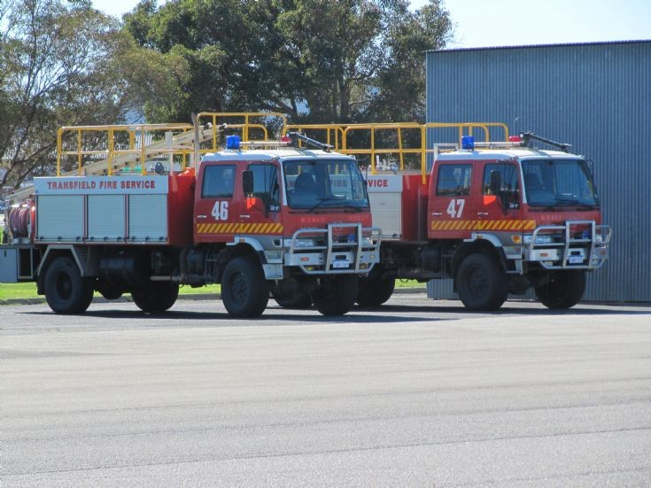 Fire Engines Photos - RAAF Base Pearce Western Australia Hino