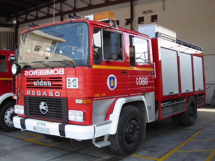 Bomberos Malaga Pegasso watertender