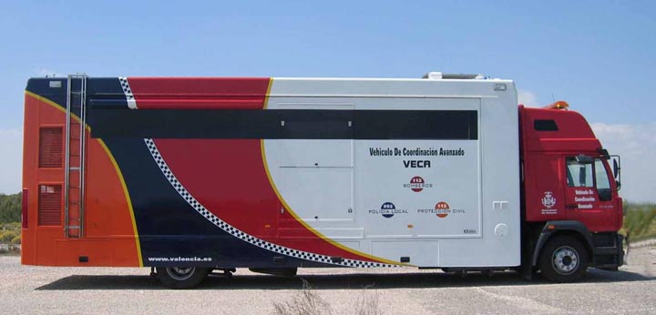 Special vehicle Veca Spain