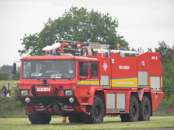 Fire Engines Photos - RAF Crashtender Carmichael MFV