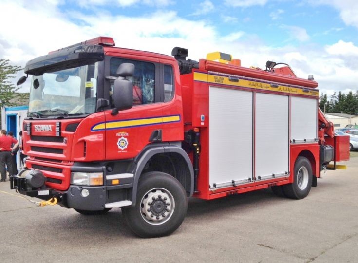 Fire Engines Photos - Qatar Petroleum ET Scania
