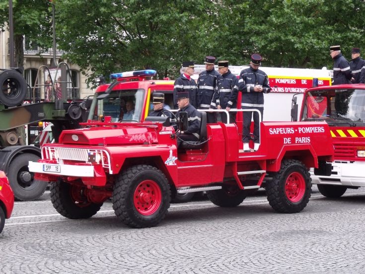 Fire Engines Photos - SPP18 Paris France