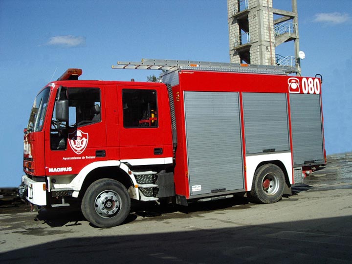 Fire Engines Photos - Watertender Iveco Bomberos Badajoz Spain