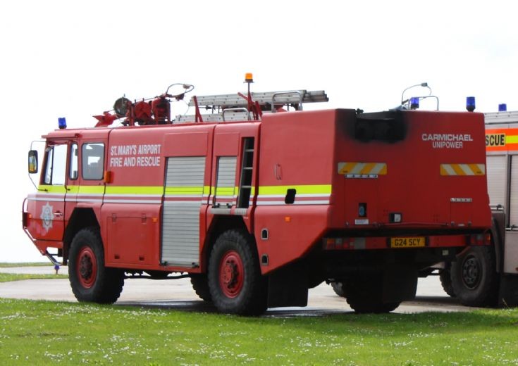 Fire Engines Photos - Carmichael Firetruck G24 SCY St. Mart's Airport
