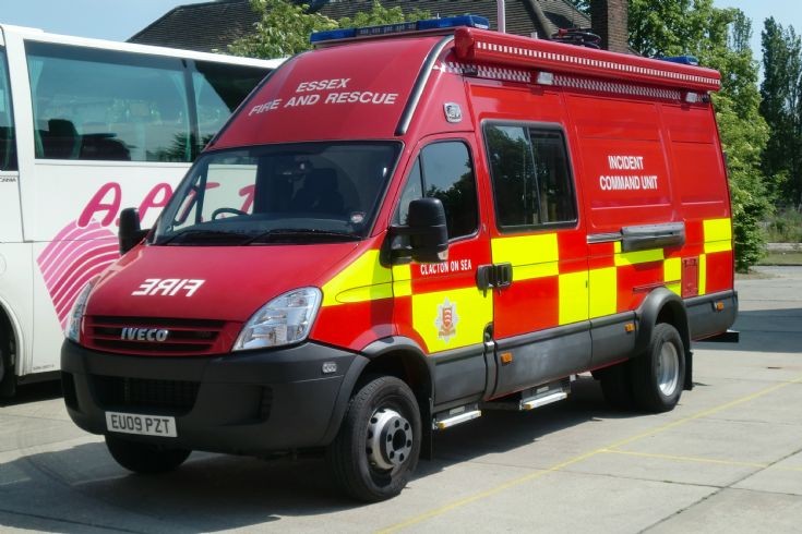 Fire Engines Photos - clacton on sea,ICU Iveco EU09PZT