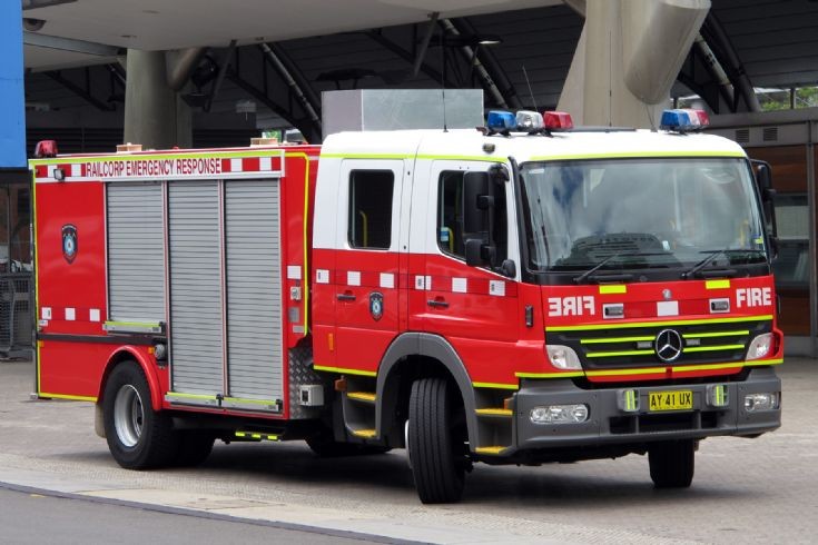 Fire Engines Photos - Railcorp Emergency Response - Sydney Australia