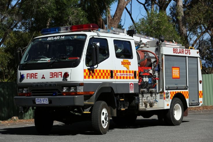 South Australia Coutry Fire Service Mitsubishi