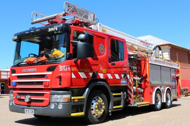 South Australia Metropolitan Fire Service Scania