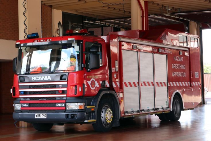 South Australia Metropolitan Fire Service Scania
