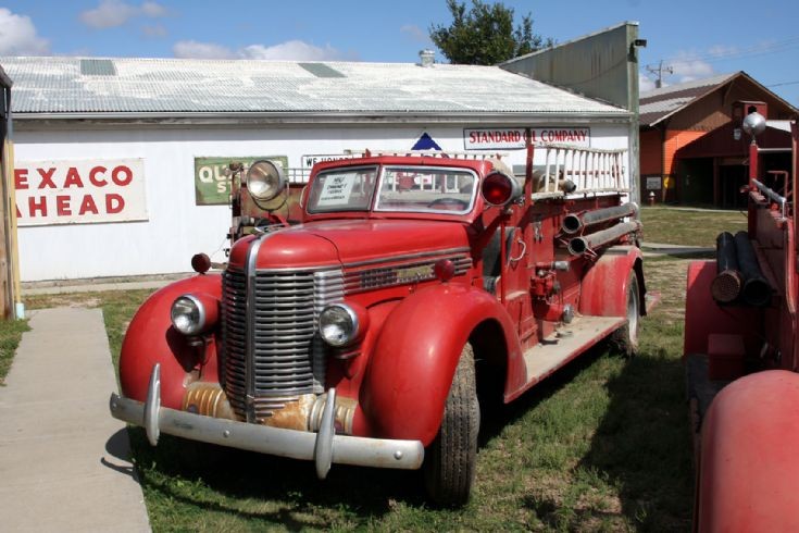 Fire Engines Photos - Diamond T Pioneer Auto museum