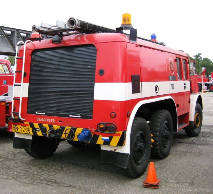 Fire Engines Photos - 1955 ex. army DAF Truck KN-03-22, image 2.