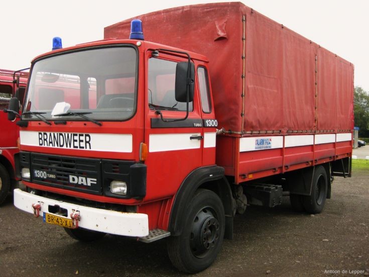 Fire Engines Photos - 1986 DAF Truck 1300 Turbo