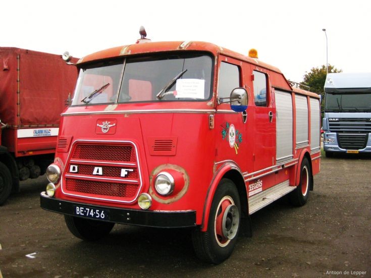Fire Engines Photos - 1966 DAF Restoration Project BE-74-56