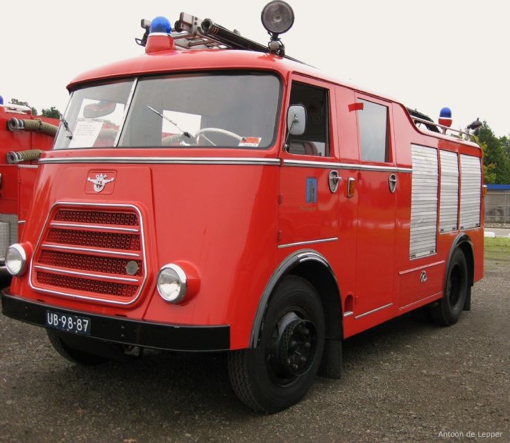 1962 DAF Fire Truck UB-98-87