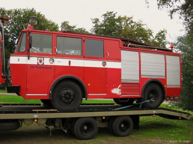Fire Engines Photos - DAF Fire Truck, BJ-91-01.