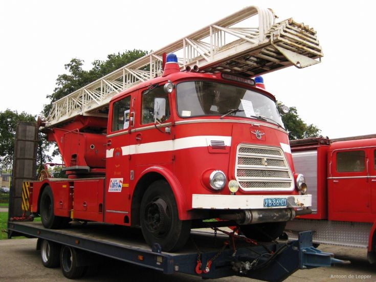 Fire Engines Photos - 1962 DAF Truck, UB-86-01.