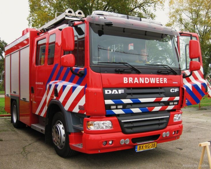 Fire Engines Photos - 2010 DAF BX-VG-38.