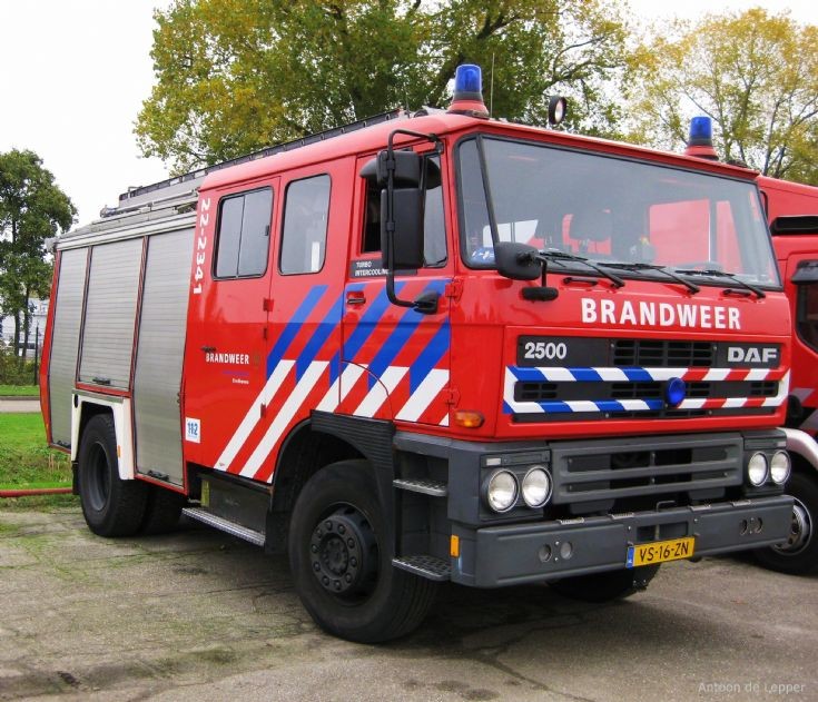 Fire Engines Photos - 1992 DAF 2500, 22-2341