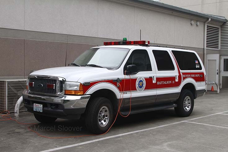 Fire Engines Photos - Renton Fire dept WA Ford