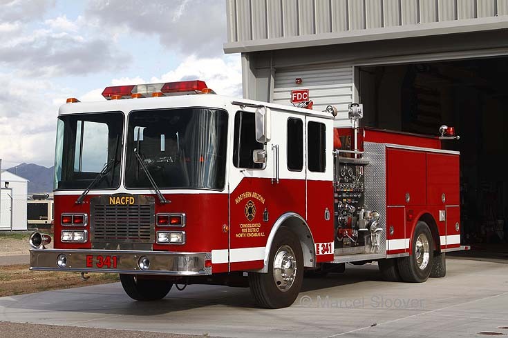 Fire Engines Photos - Engine 341 NACFD Kingman Arizona