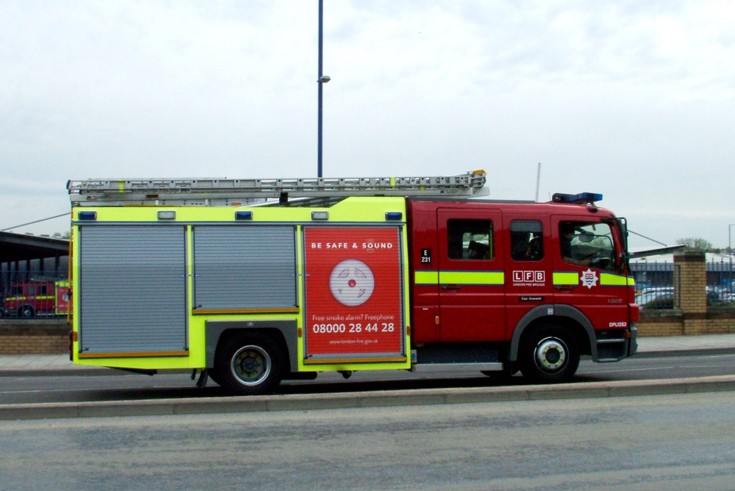 Fire Engines Photos - Be safe & sound LFB