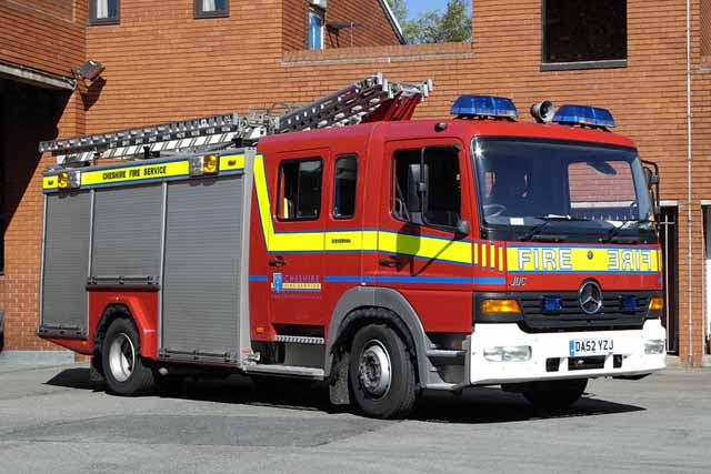 Fire Engines Photos - Birchwood, Cheshire