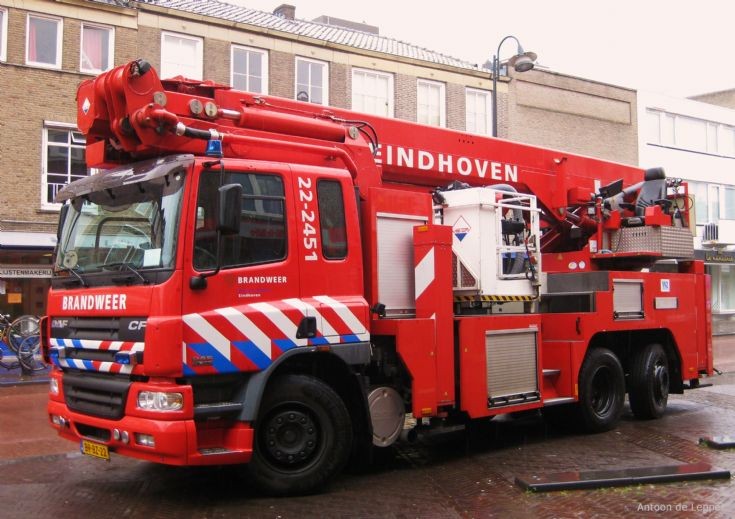 Fire Engines Photos - - Hoogwerker Brandweer Eindhoven DAF Hilton
