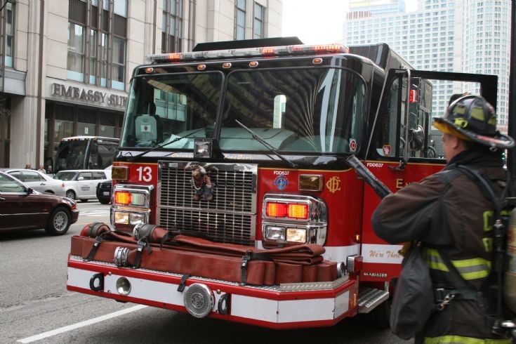 Chicago fire department Engine 13