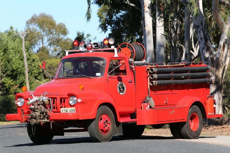 Fire Engines Photos - Bedford J1