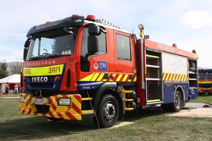 Fire Engines Photos - New Zealand Iveco GHL347 Ashburton