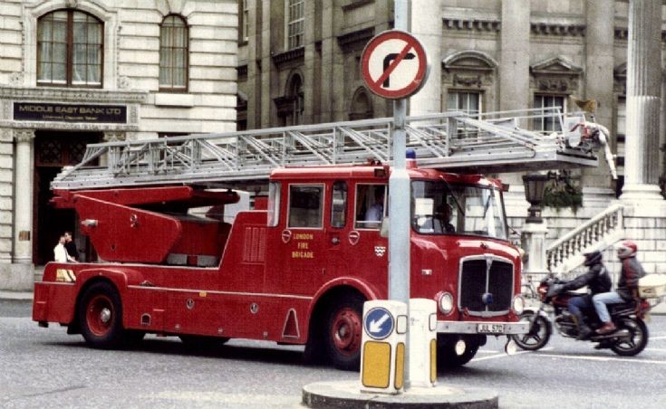 Fire Engines Photos - AEC TL on the bell