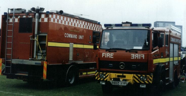 LFB Command units Mercedes H865XYF
