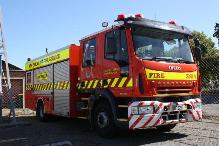 Fire Engines Photos - New Zealand Iveco Eurocargo Fire truck DUP228