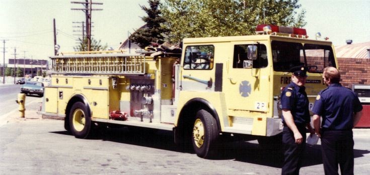 Calgary Fire Hall No2 Pumper