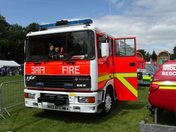 Fire Engines Photos - ERF Saxon R83AFC West Park