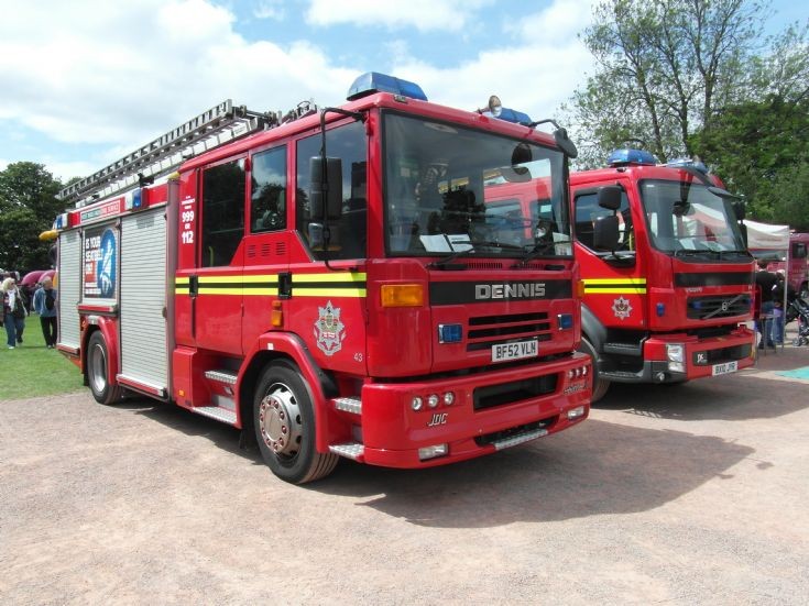 Fire Engines Photos - Dennis West Park Wolverhampton BF52VLM