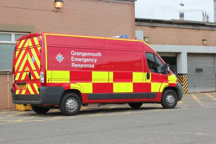 Fire Engines Photos - Ineos Grangemouth Citroen back