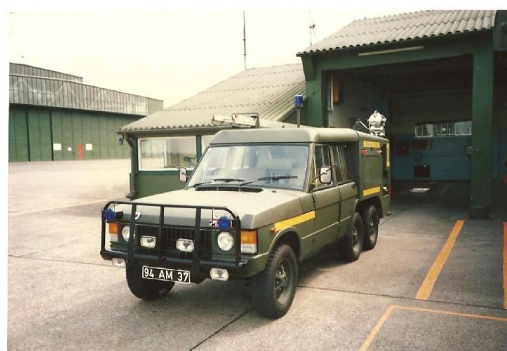Fire Engines Photos - RAF fire service 1980's TACR2 94AM37