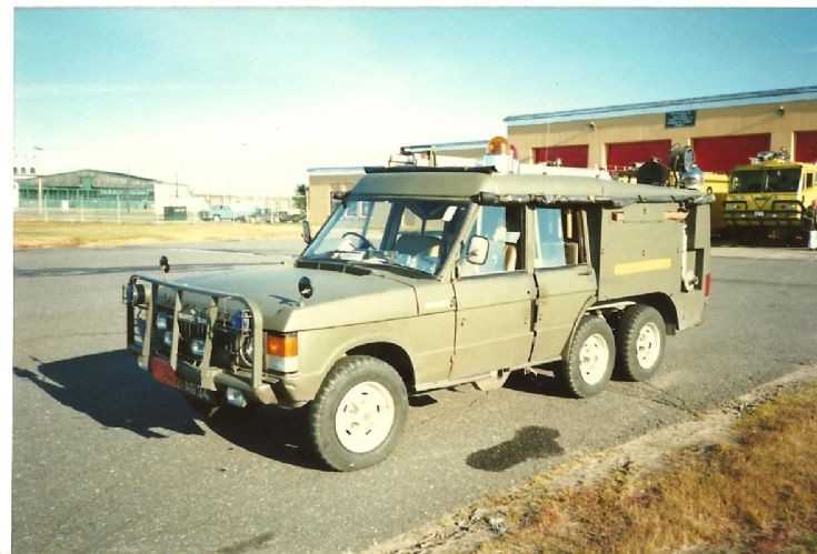 Fire Engines Photos - RAF fire service 1980's TACR Goose Bay Canada