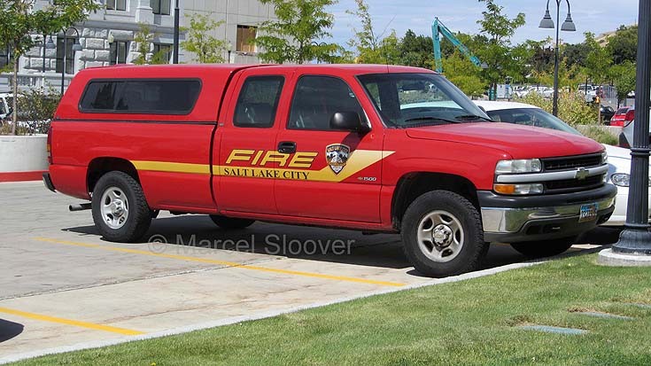 Fire Engines Photos - Salt Lake City FD Chevrolet