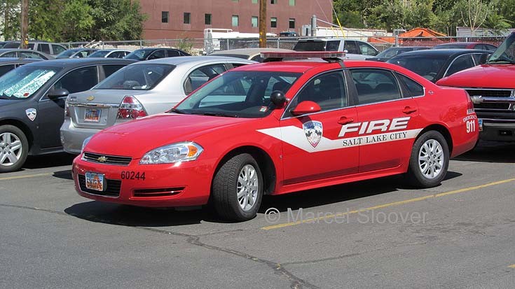 Fire Engines Photos - Chevrolet Impala Salt Lake City FD