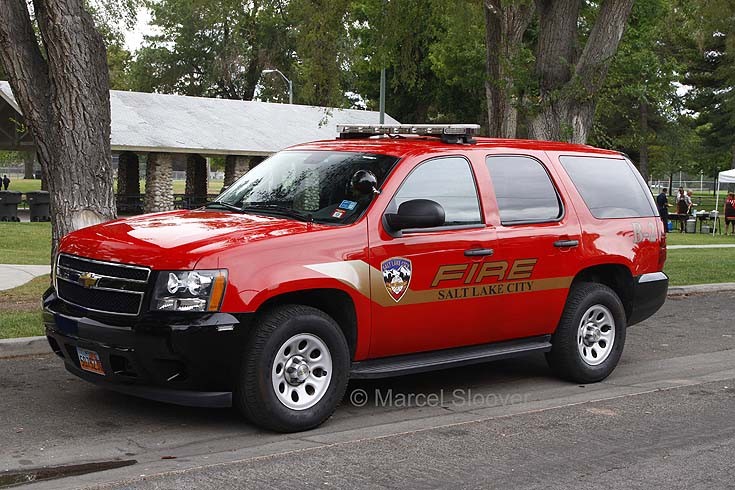 Fire Engines Photos - Battalion 2 Chevrolet Salt Lake City FD